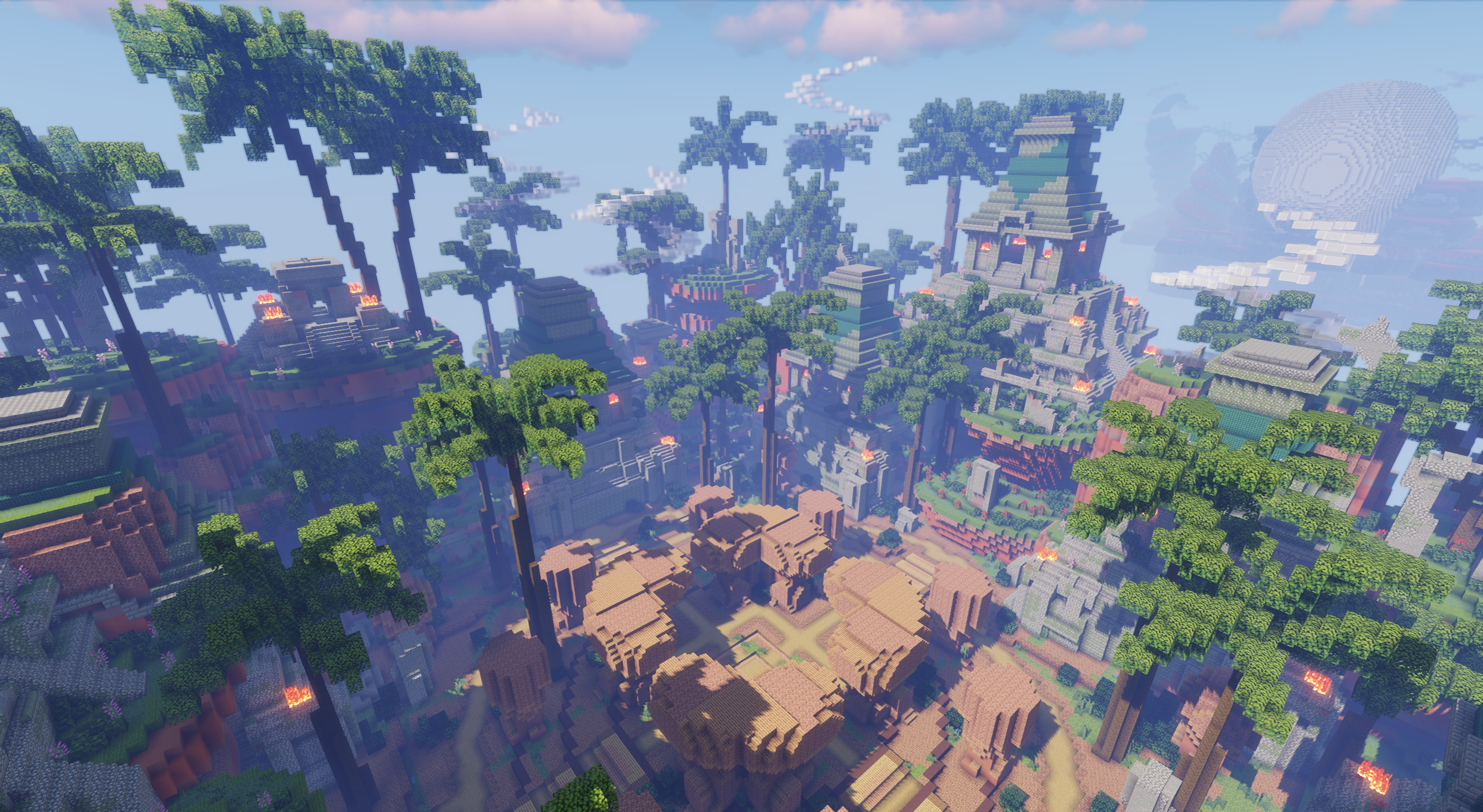 3 Boss Arenas | Minecraft Map