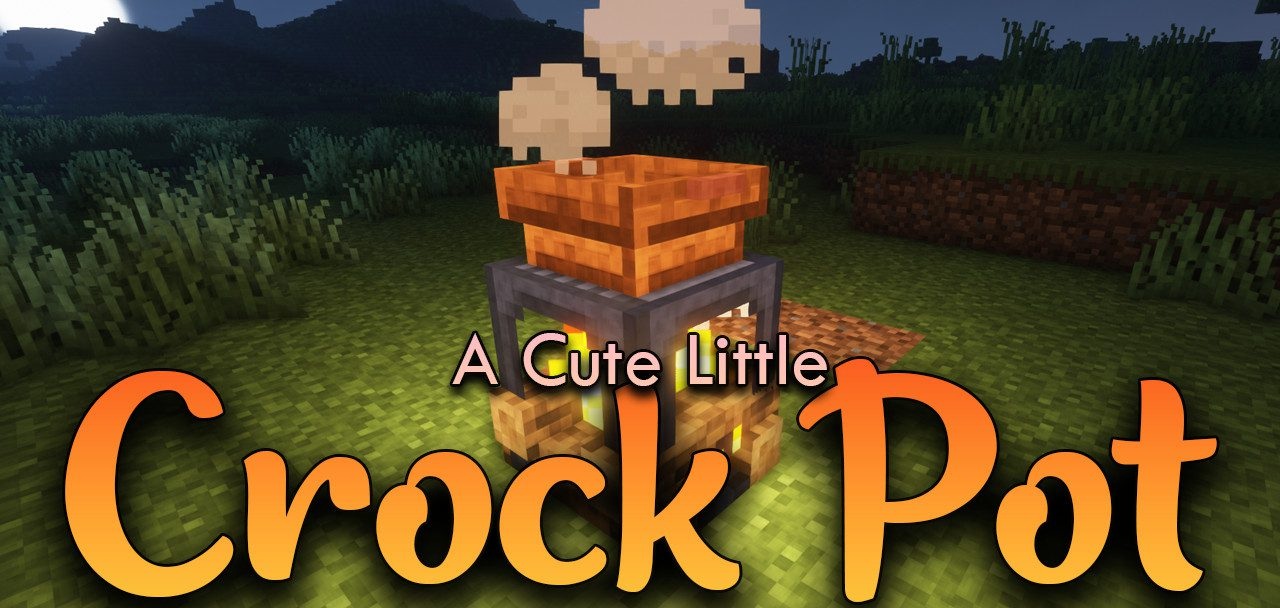 A Cute Little Crock Pot for Minecraft 1.21.8