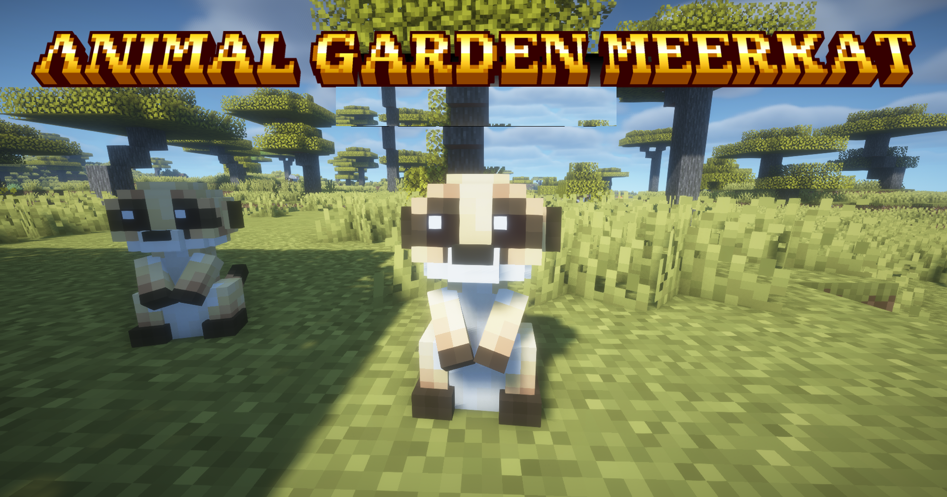 Animal Garden Meerkat для Minecraft 1.21.10