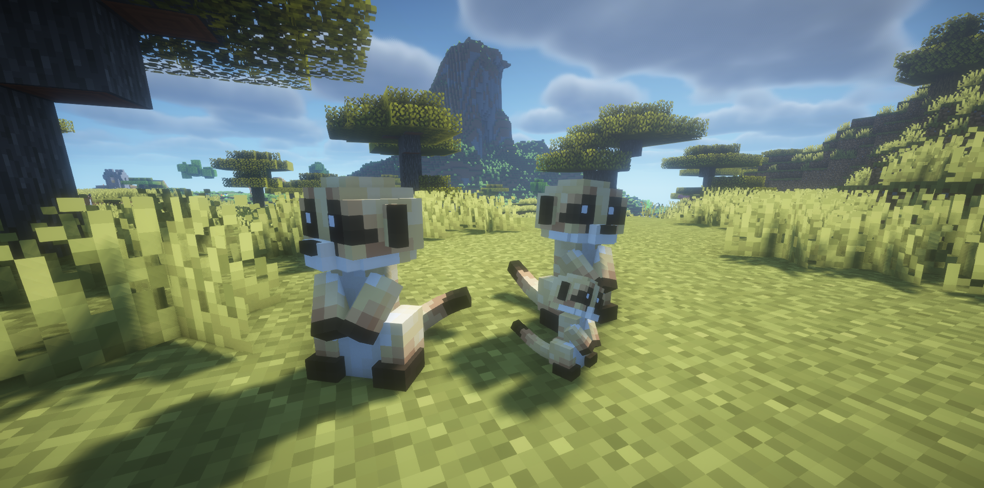 Animal Garden Meerkat для Minecraft 1.21.10