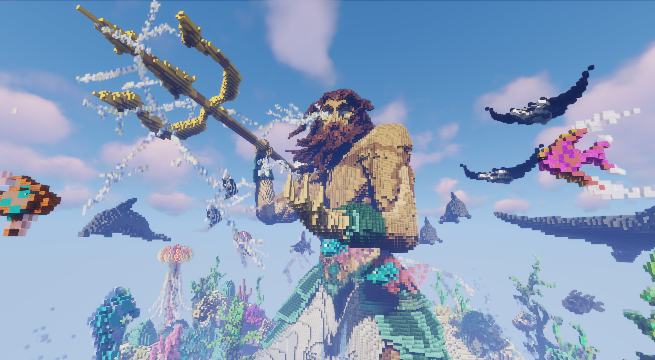 Aqua Spawn | Minecraft Map