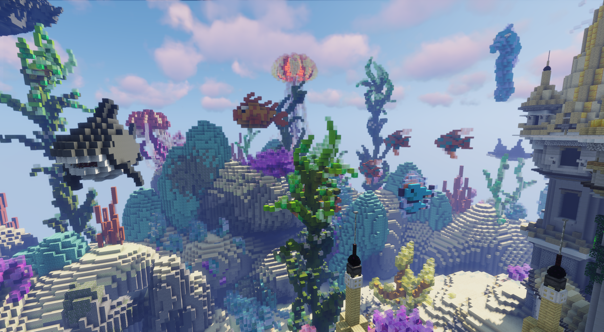 Aqua Spawn | Minecraft Map