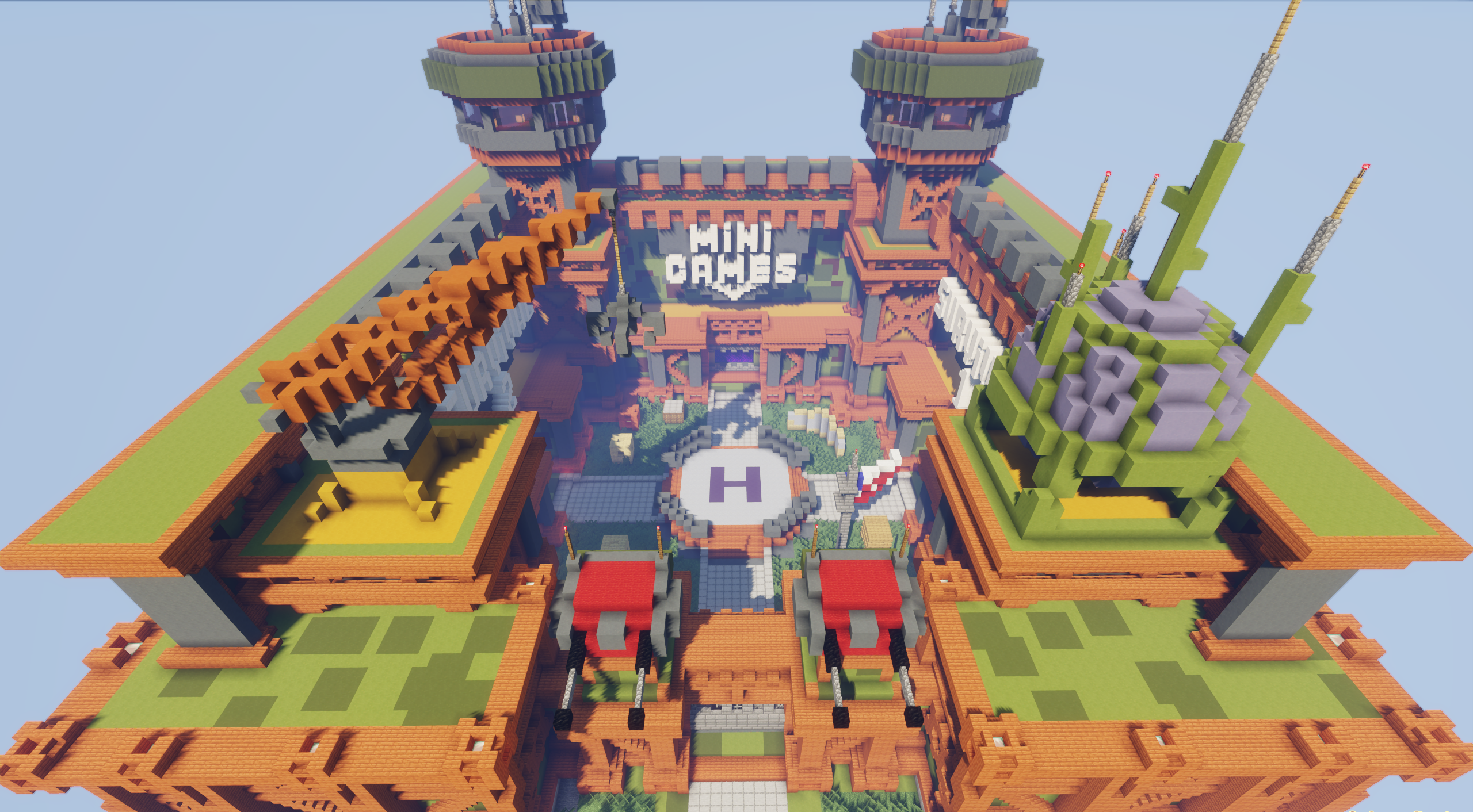 Ararmis Military Hub | Minecraft Map