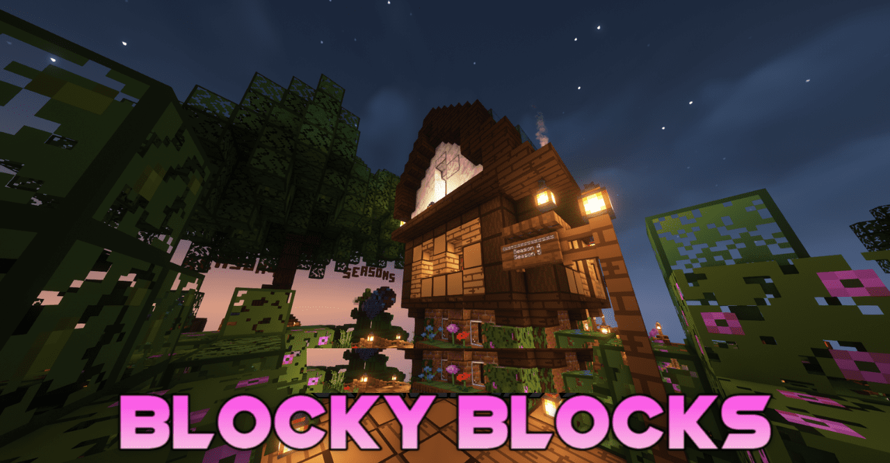 Blocky Blocks for Minecraft 1.21.8
