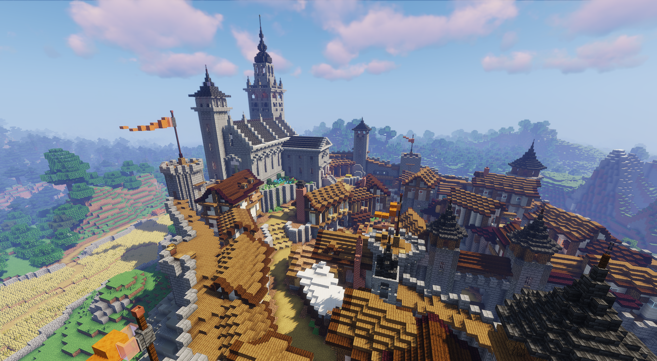 Castle Town | Minecraft Map
