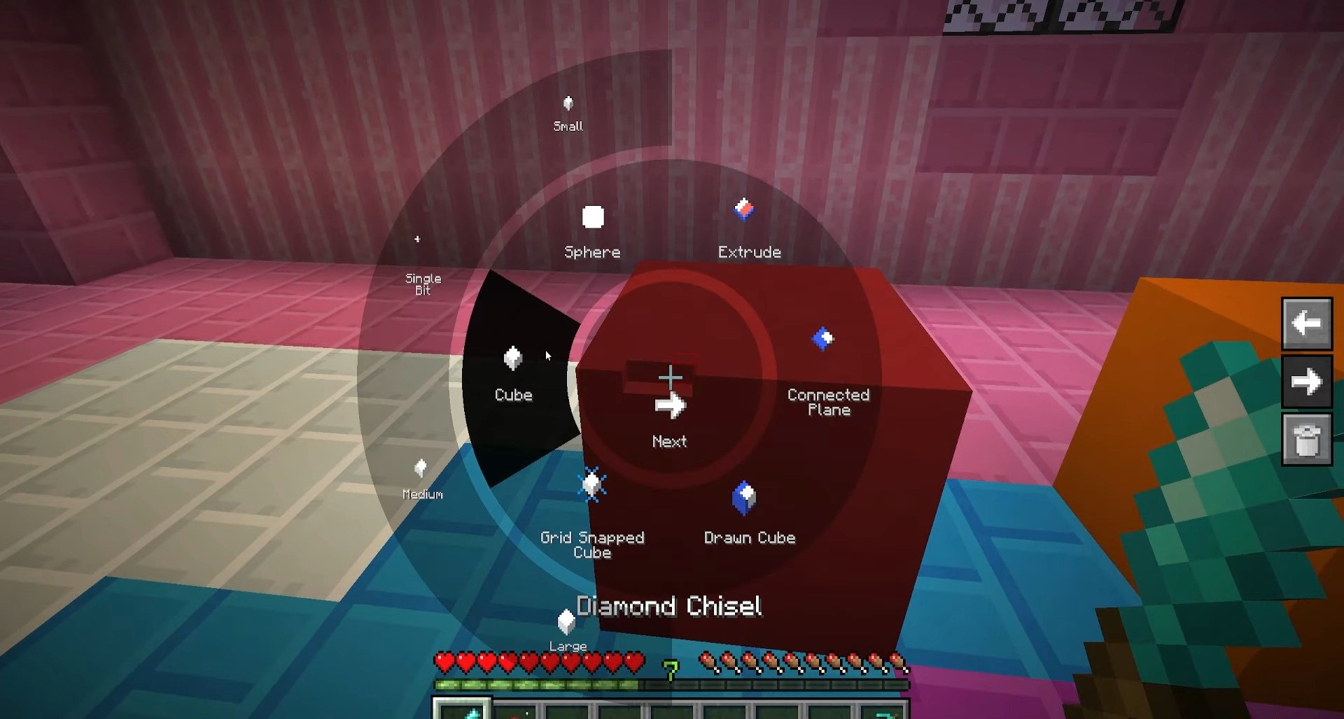 Chisels & Bits для Minecraft 1.21.11