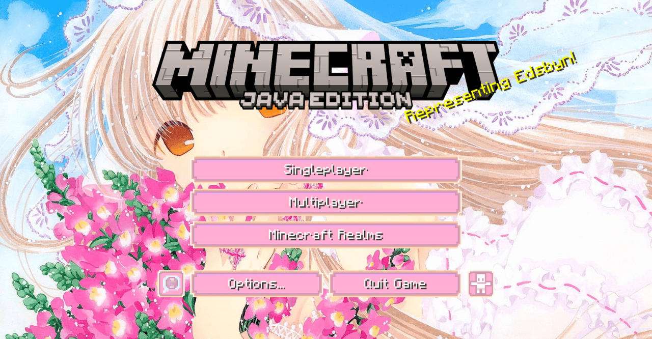 Chobits GUI for Minecraft 1.21.11