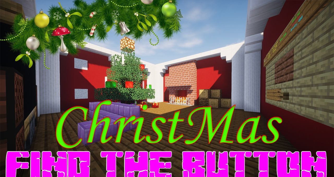 Christmas – Find The Button | Minecraft Map