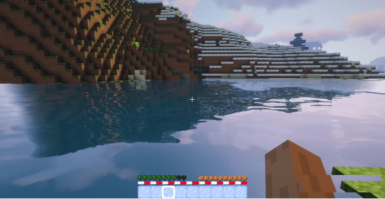 Christmas Hotbar for Minecraft 1.21.11