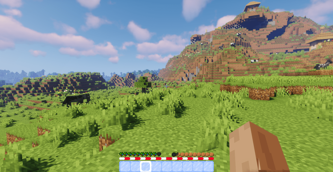 Christmas Hotbar for Minecraft 1.21.11