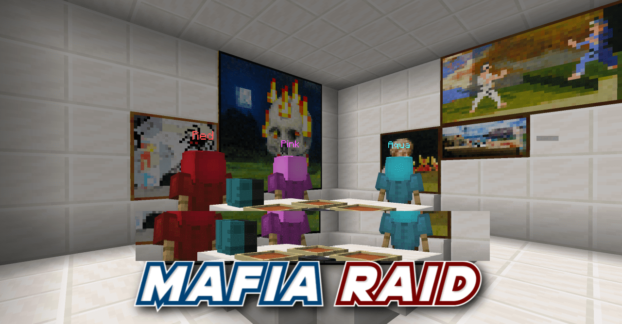 Colours: Mafia Raid | Minecraft Map