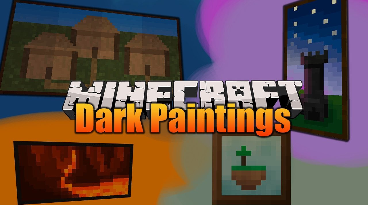 Dark Paintings for Minecraft 1.21.10