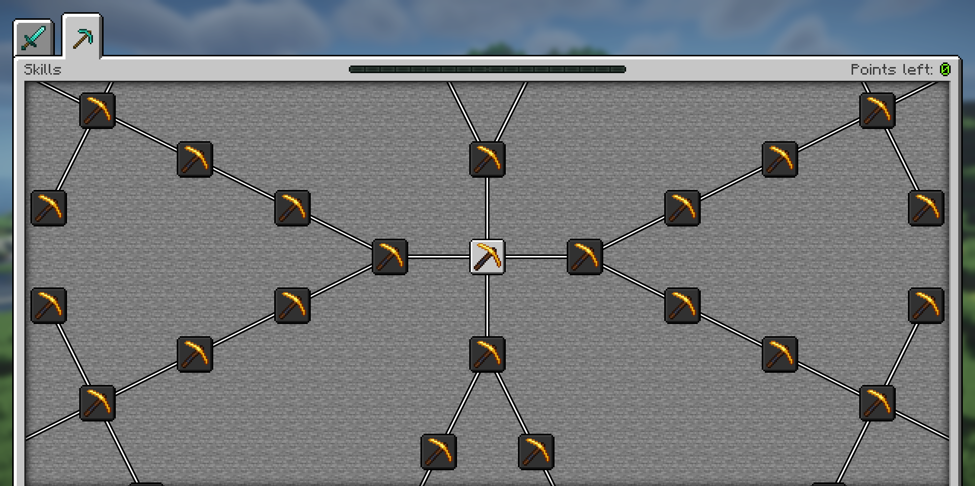 Default Skill Trees for Minecraft 1.21.8