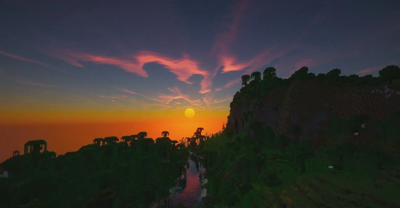 Ebin Shaders for Minecraft 1.21.10