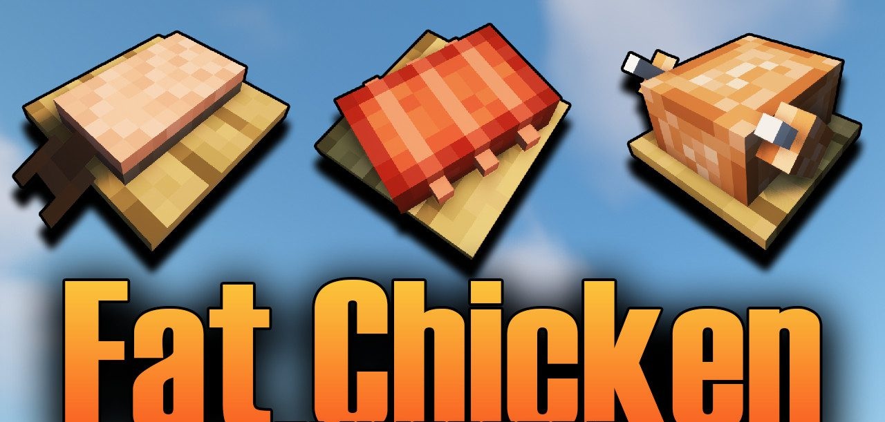 Fat Chicken для Minecraft 1.19.2