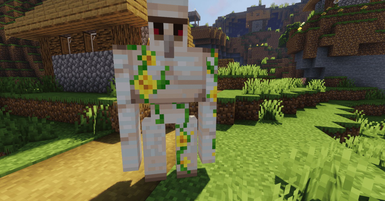 Flower Golems for Minecraft 1.21.8