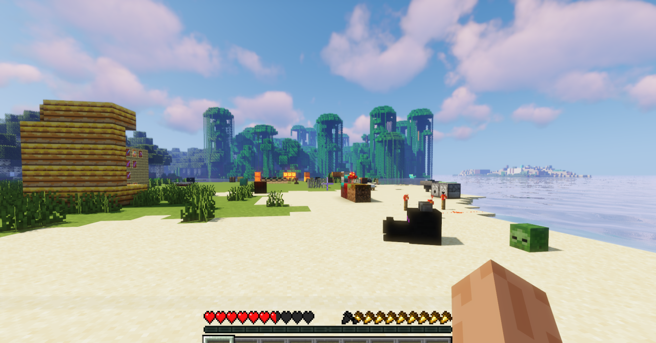 Garrot Hunger Bar for Minecraft 1.21.8