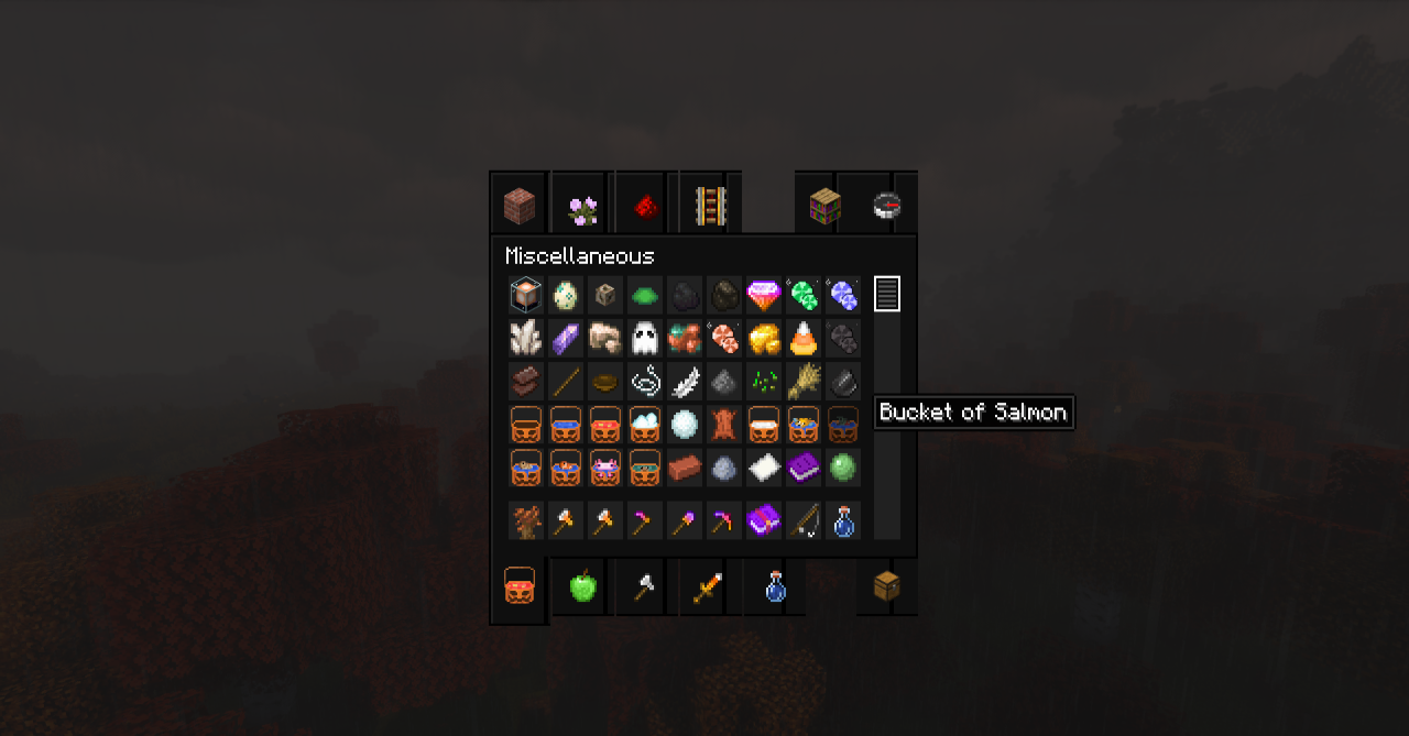 Halloween Spooky GUI for Minecraft 1.21.9