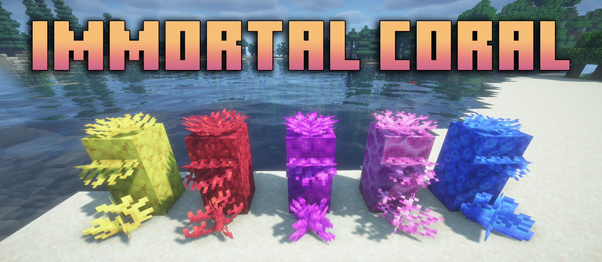 Immortal Coral for Minecraft 1.21.11