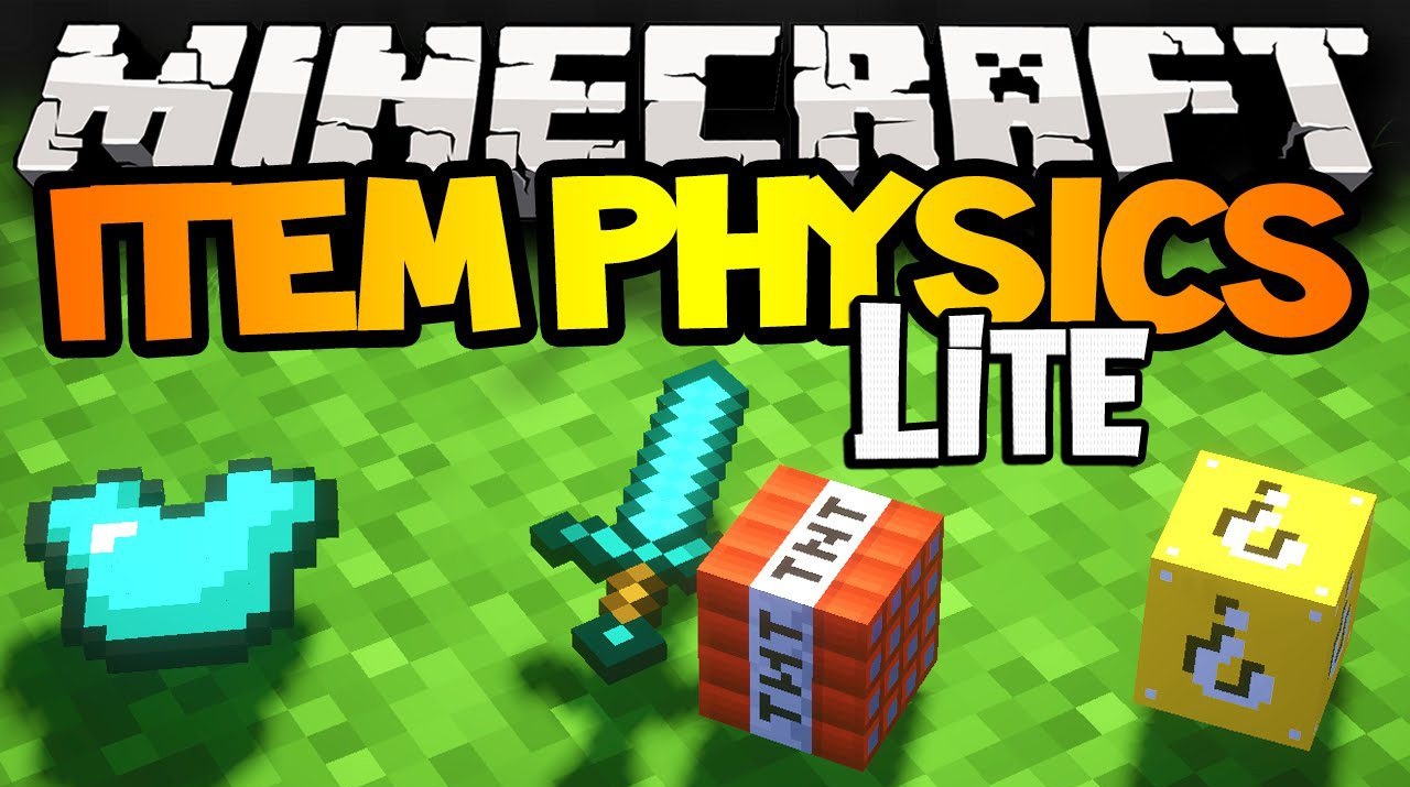 ItemPhysic Lite for Minecraft 1.12.2