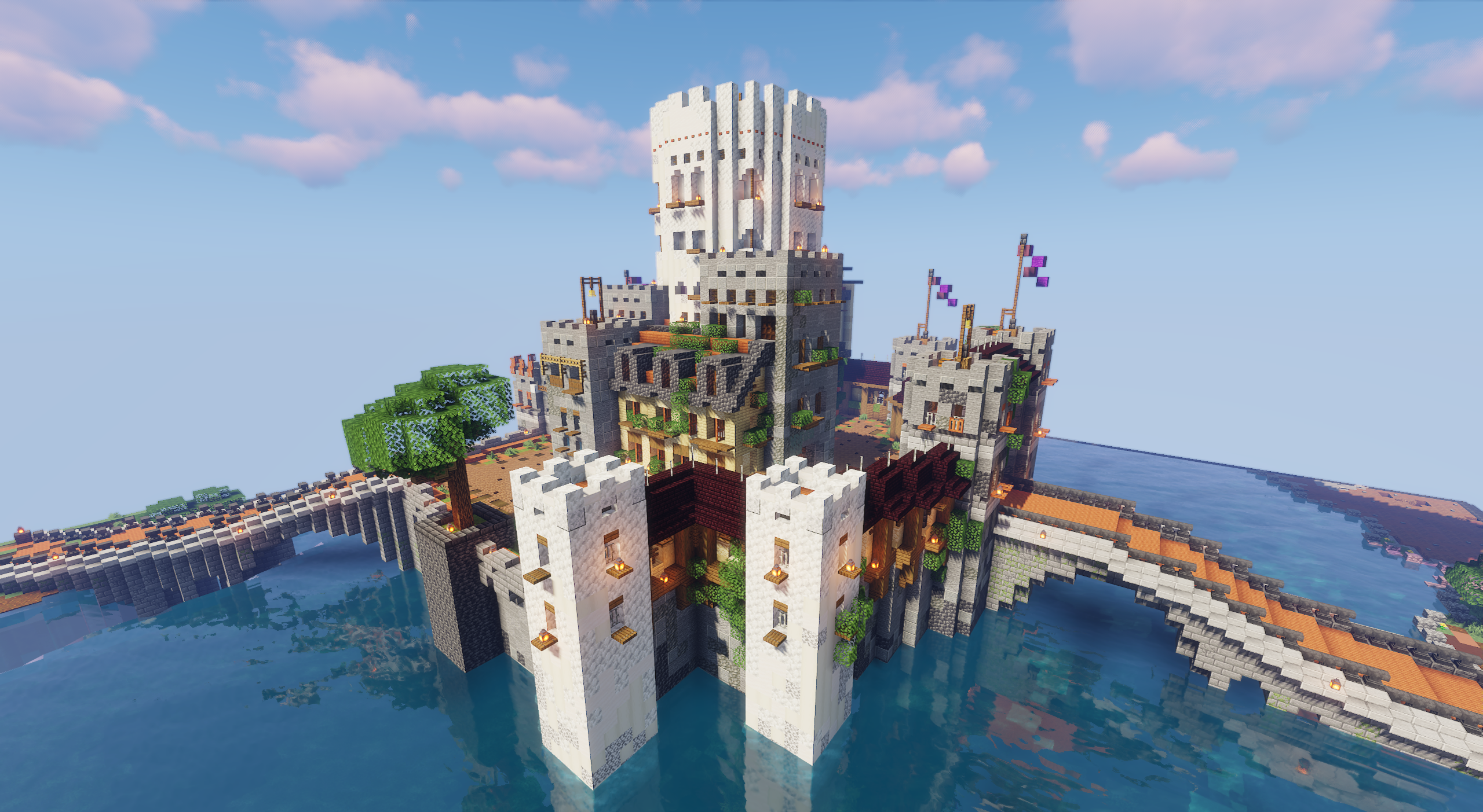 Lake Castle | Minecraft Map