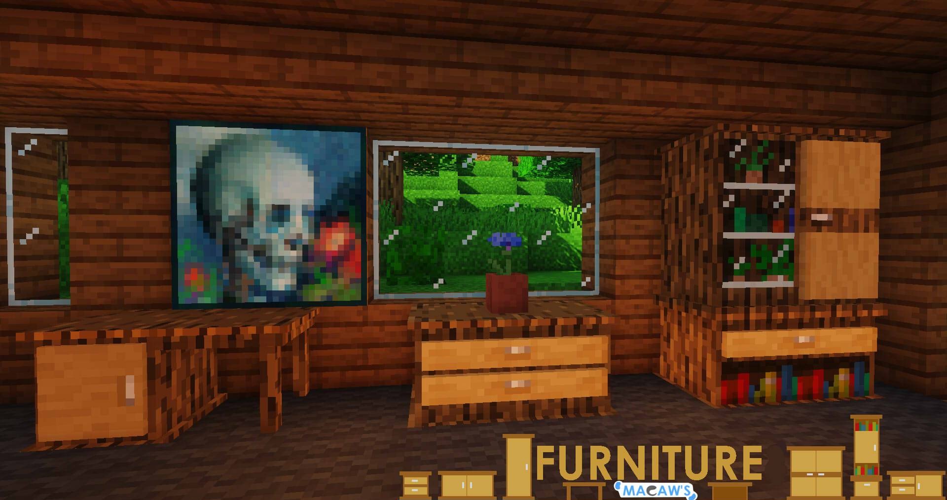 Macaw’s Furniture для Minecraft 1.15.2