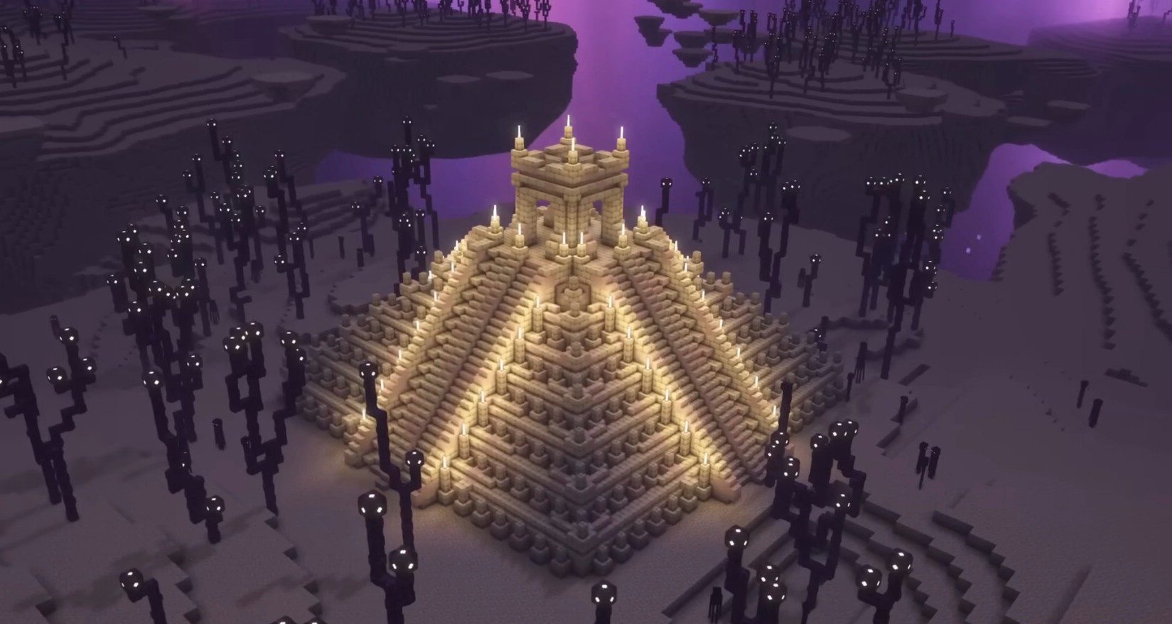 Medieval Buildings End Edition для Minecraft 1.21.11