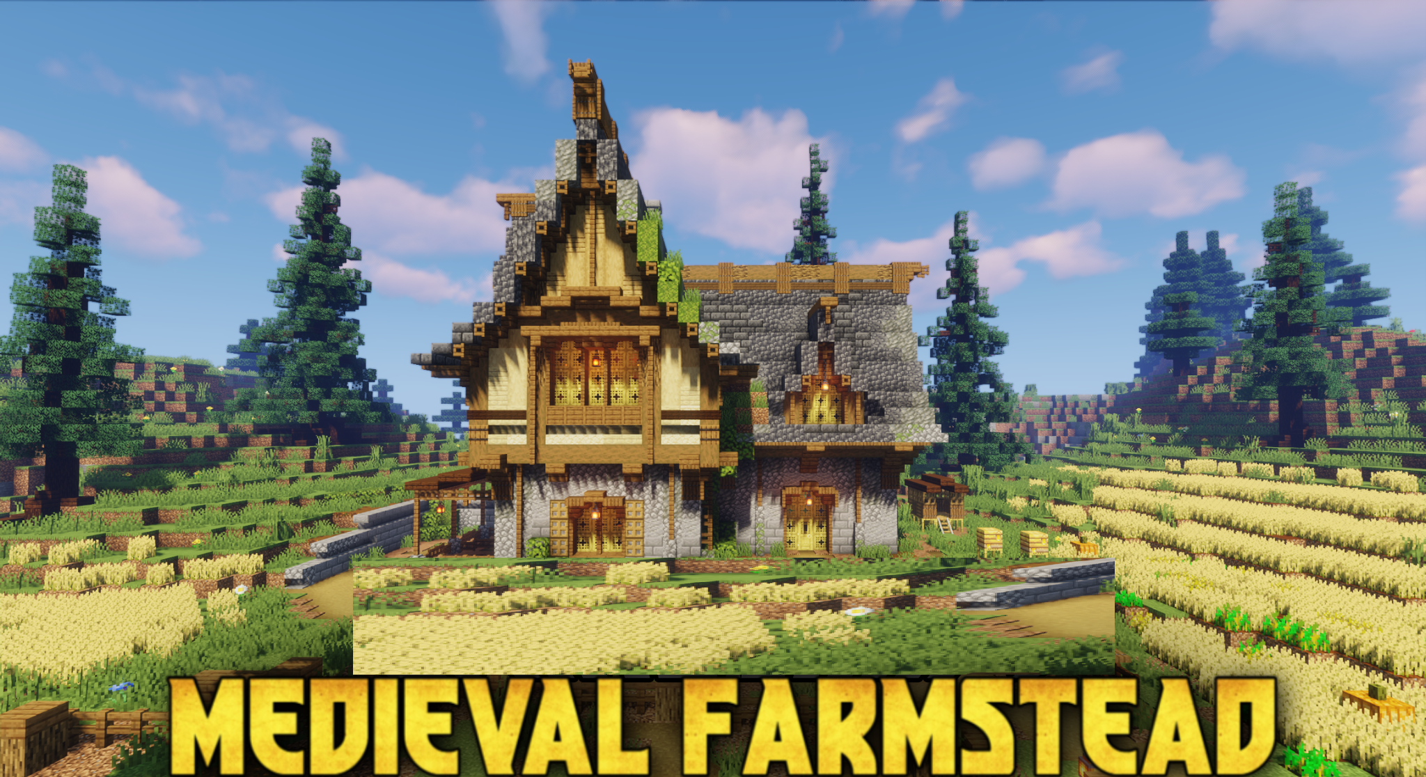 Medieval Farmstead | Карта Майнкрафт