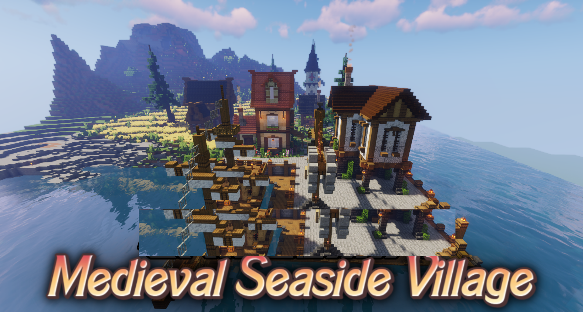 Medieval Seaside Village | Minecraft Map