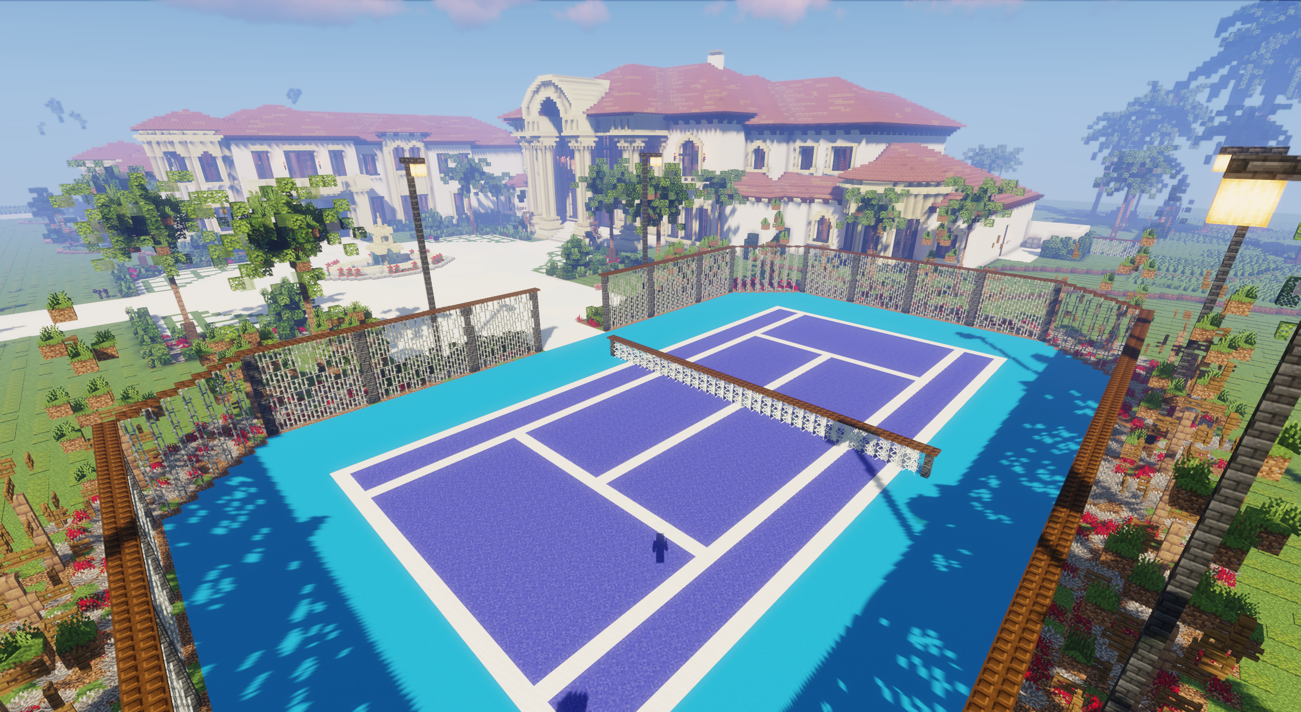 Mediterranean Mansion | Minecraft Map