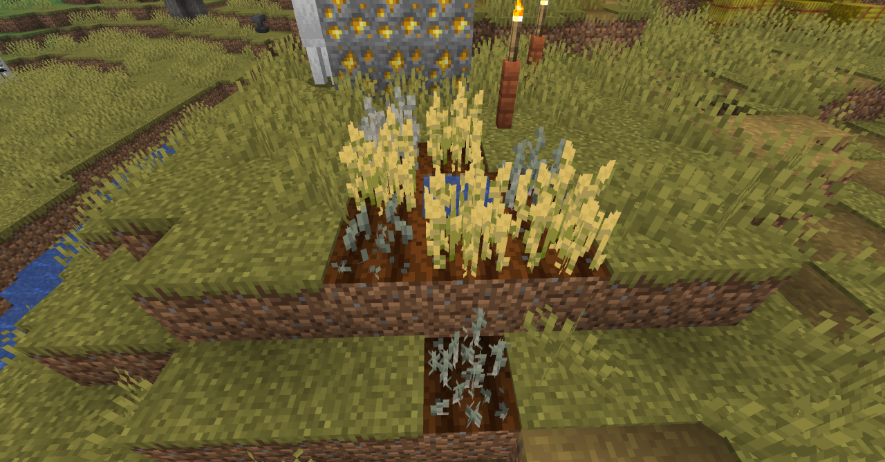 Minebox Gray Crops для Майнкрафт 1.21.10