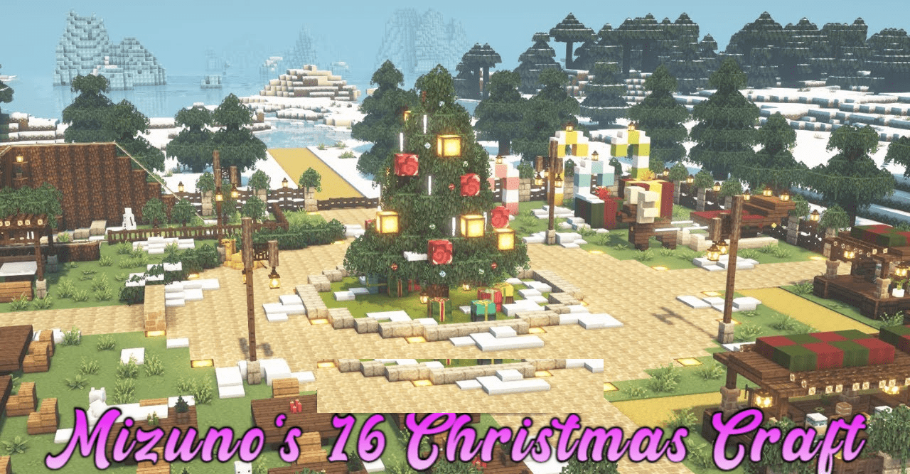Mizuno’s 16 Christmas Craft для Майнкрафт 1.21.11