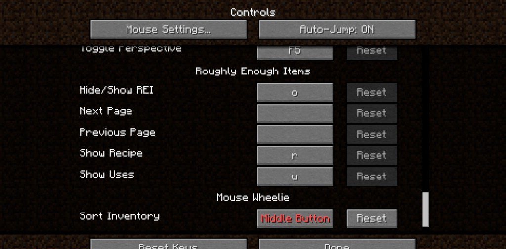 Mouse Wheelie для Minecraft 1.21.10