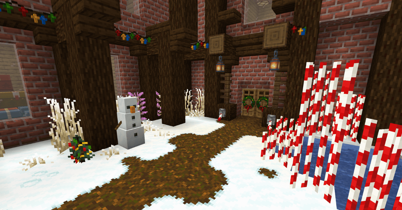 New Default-Style Christmas for Minecraft 1.21.11
