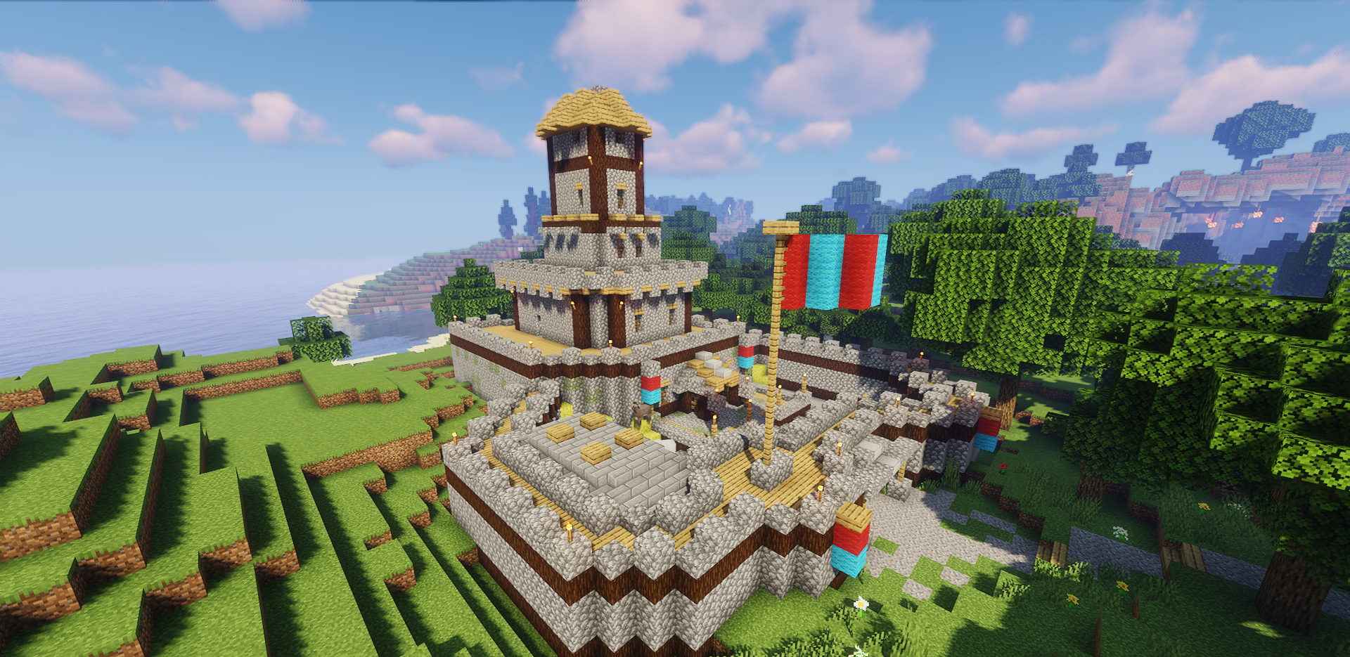 Oddworld’s Medieval Town | Карта Майнкрафт