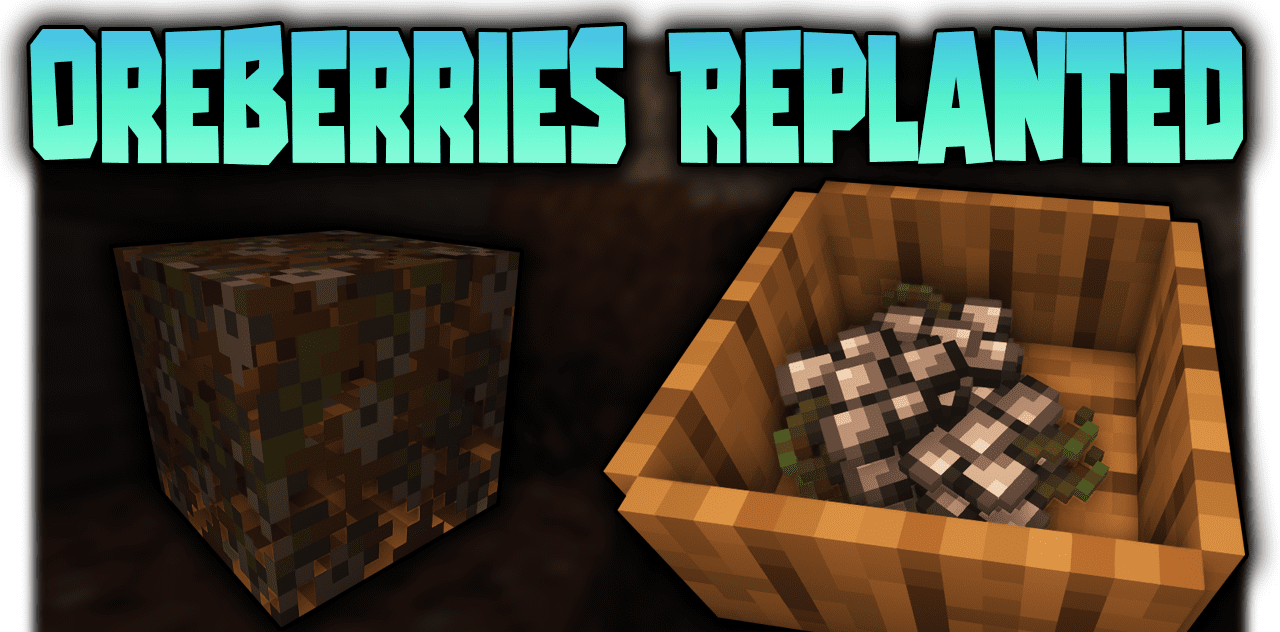 Oreberries Replanted for Minecraft 1.21.8