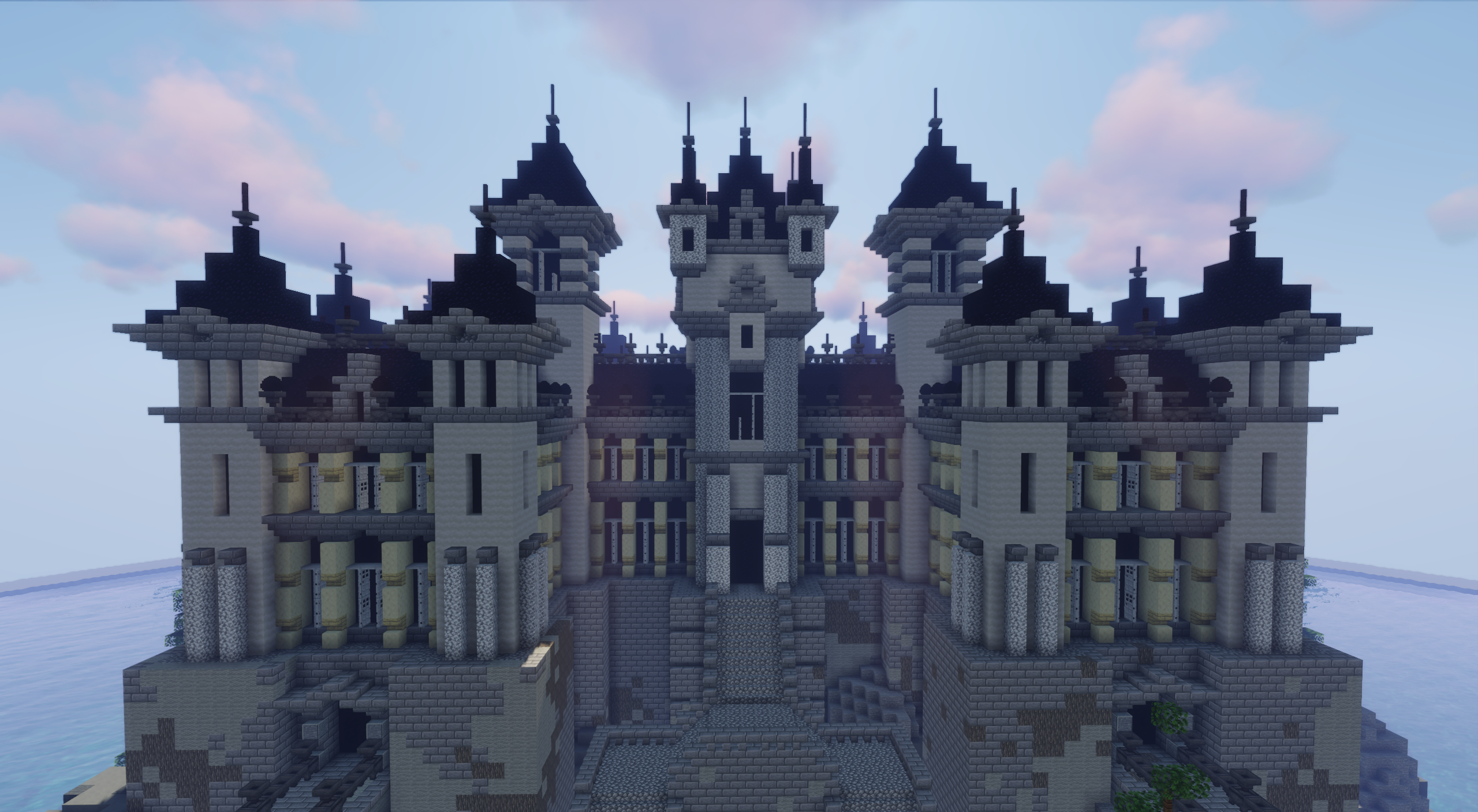 Palace On Cliffs | Карта Майнкрафт