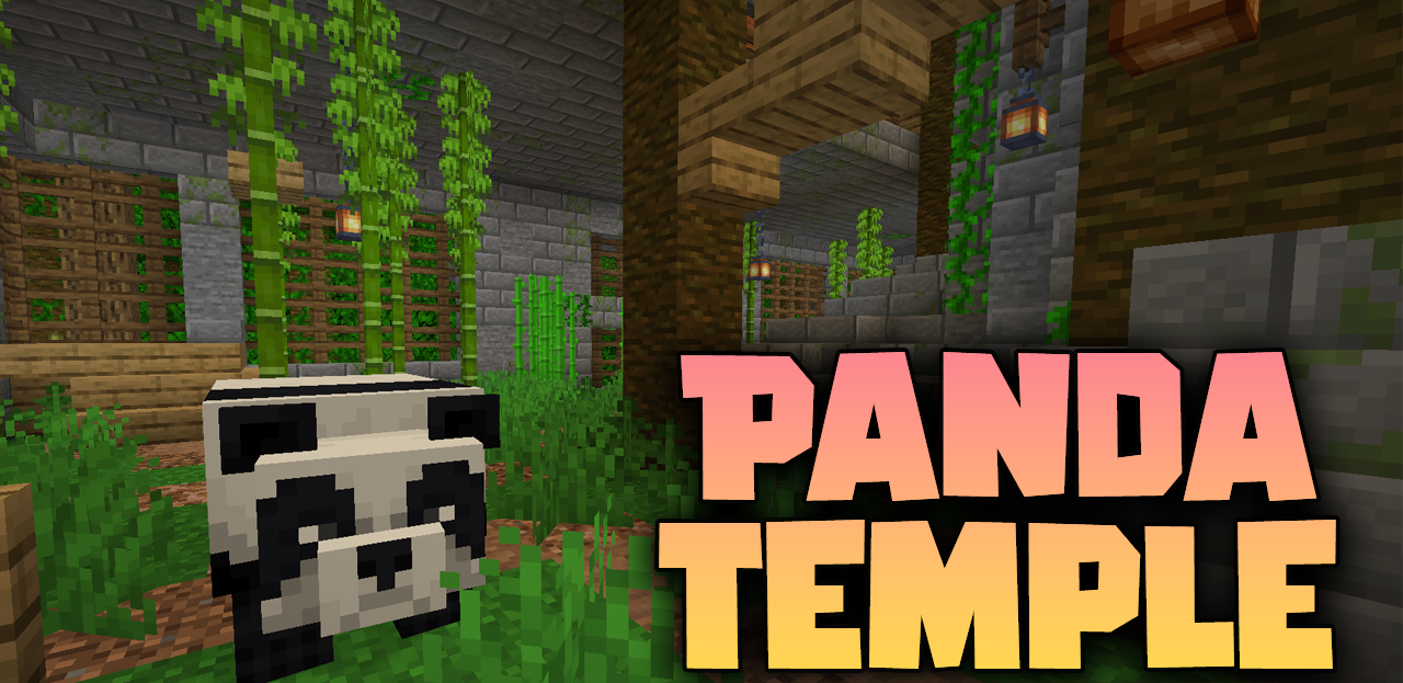 Panda Temple for Minecraft 1.21.10