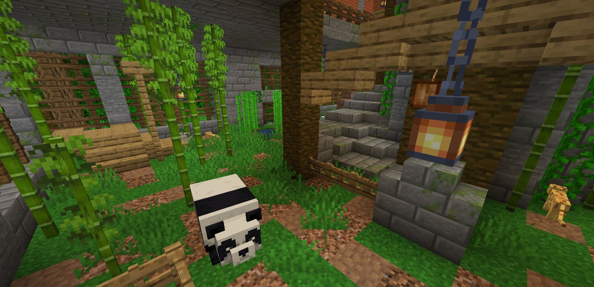 Panda Temple for Minecraft 1.21.10