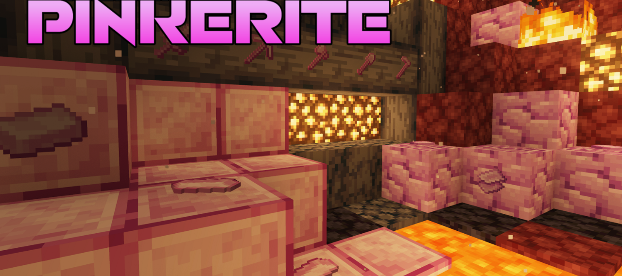 Pinkerite for Minecraft 1.21.8