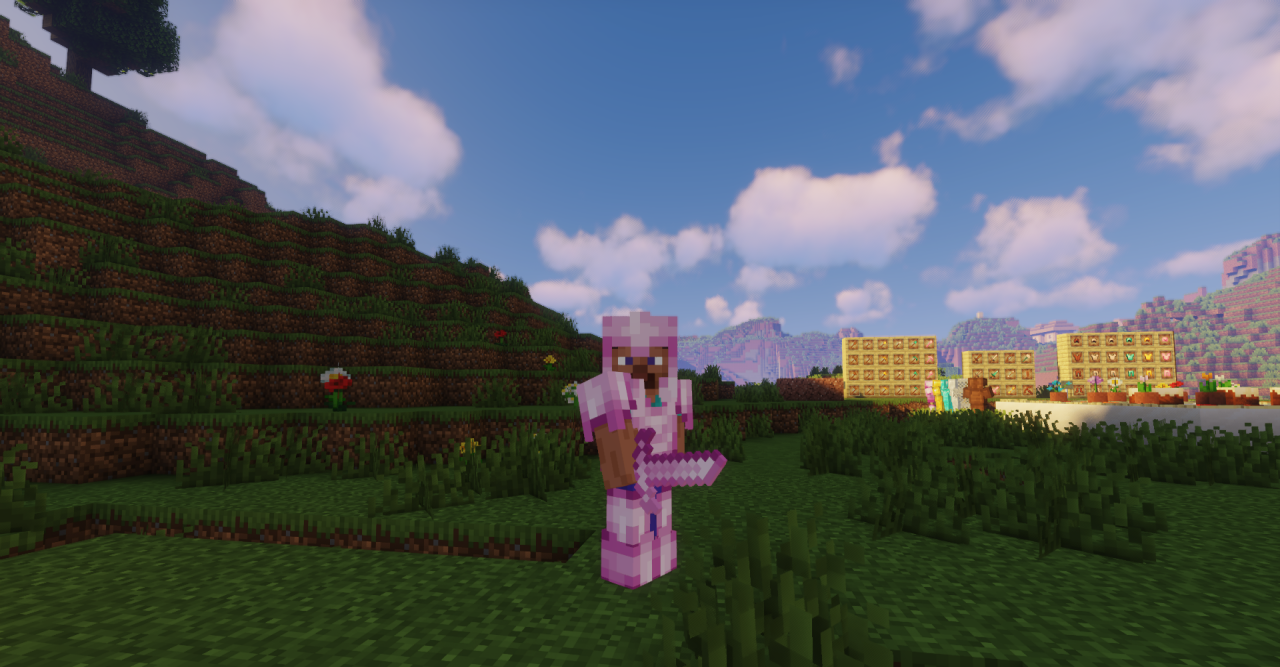 Pinkerite for Minecraft 1.21.8