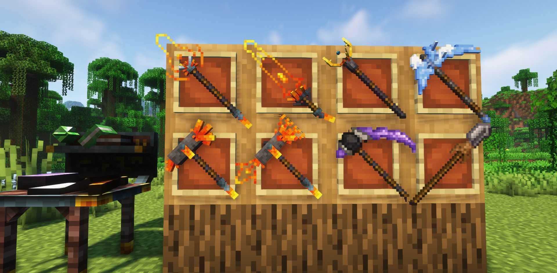 RPG Style More Weapons для Minecraft 1.20.6