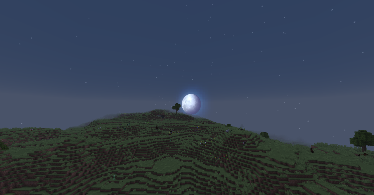 Realistic Moon для Майнкрафт 26.1.2