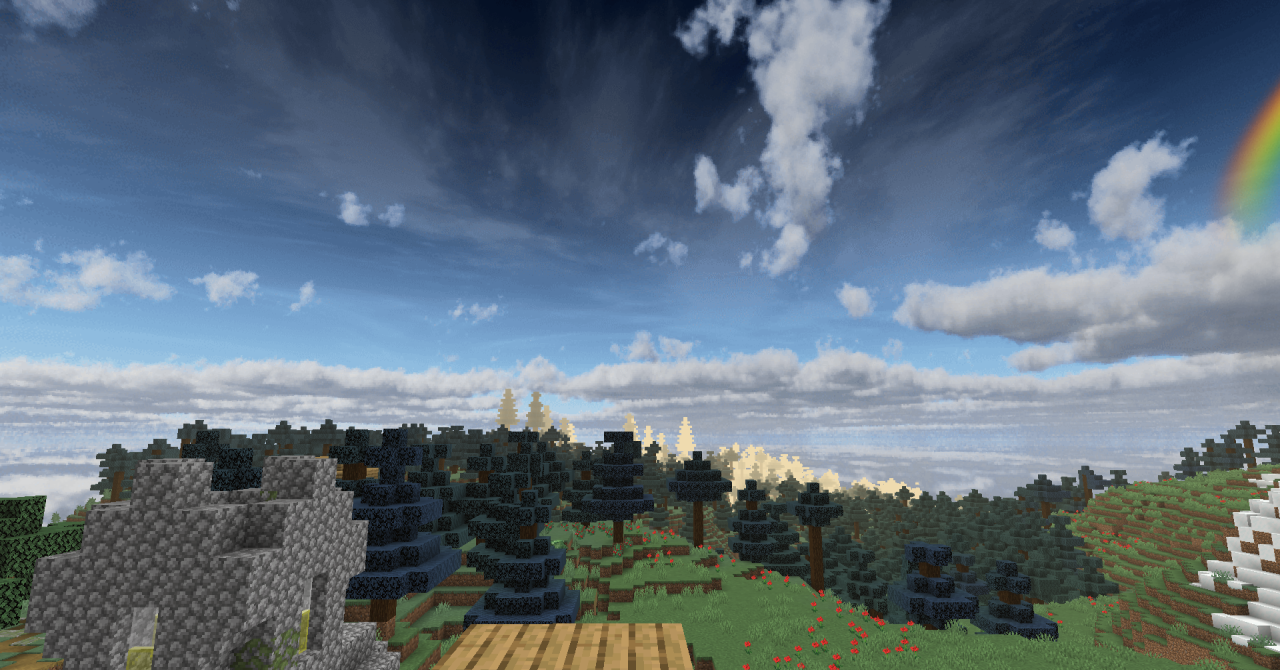 Realistic Moonlight Sky Effect для Майнкрафт 1.21.11