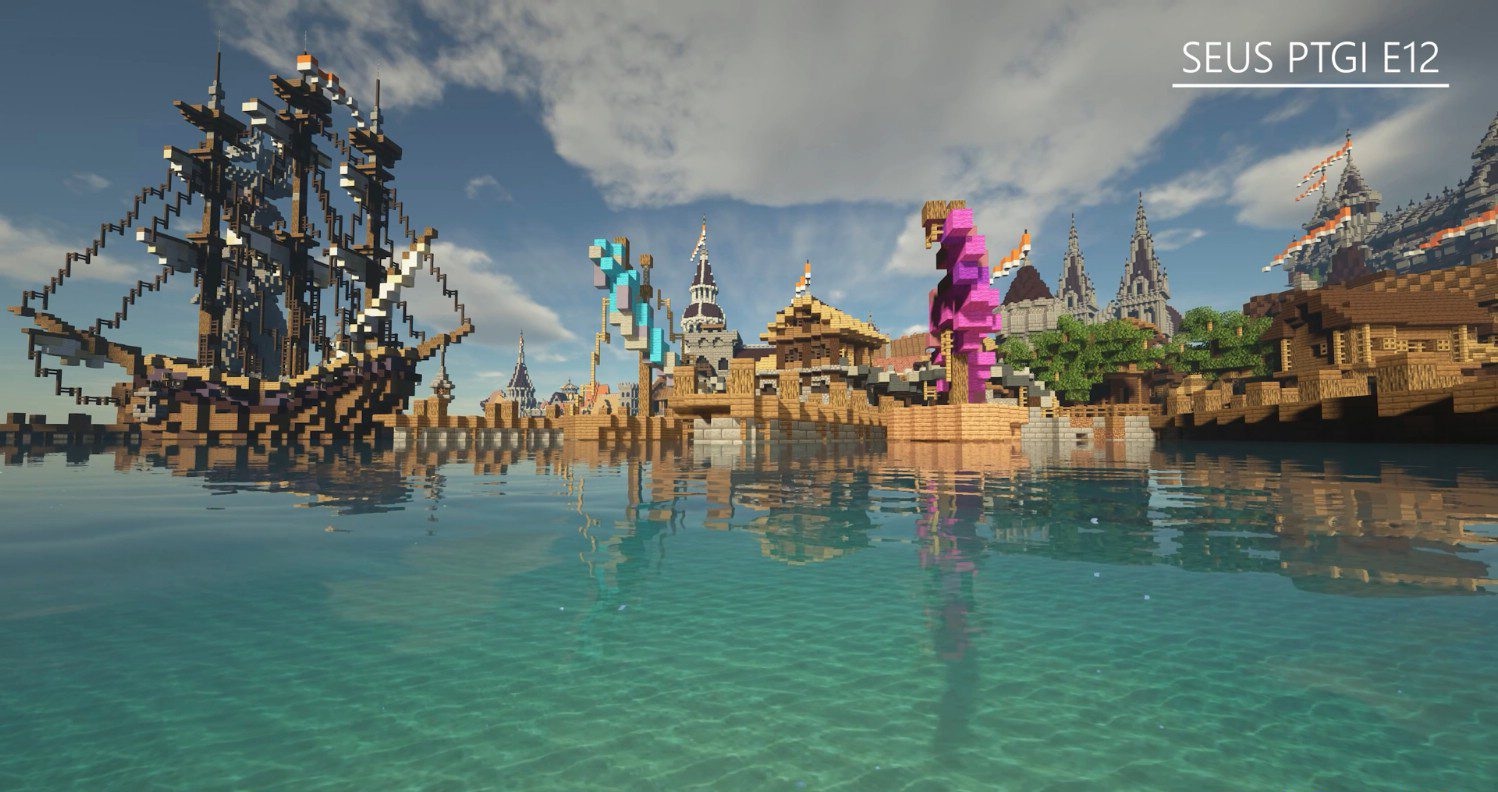 SEUS PTGI Shaders для Майнкрафт 1.21.10