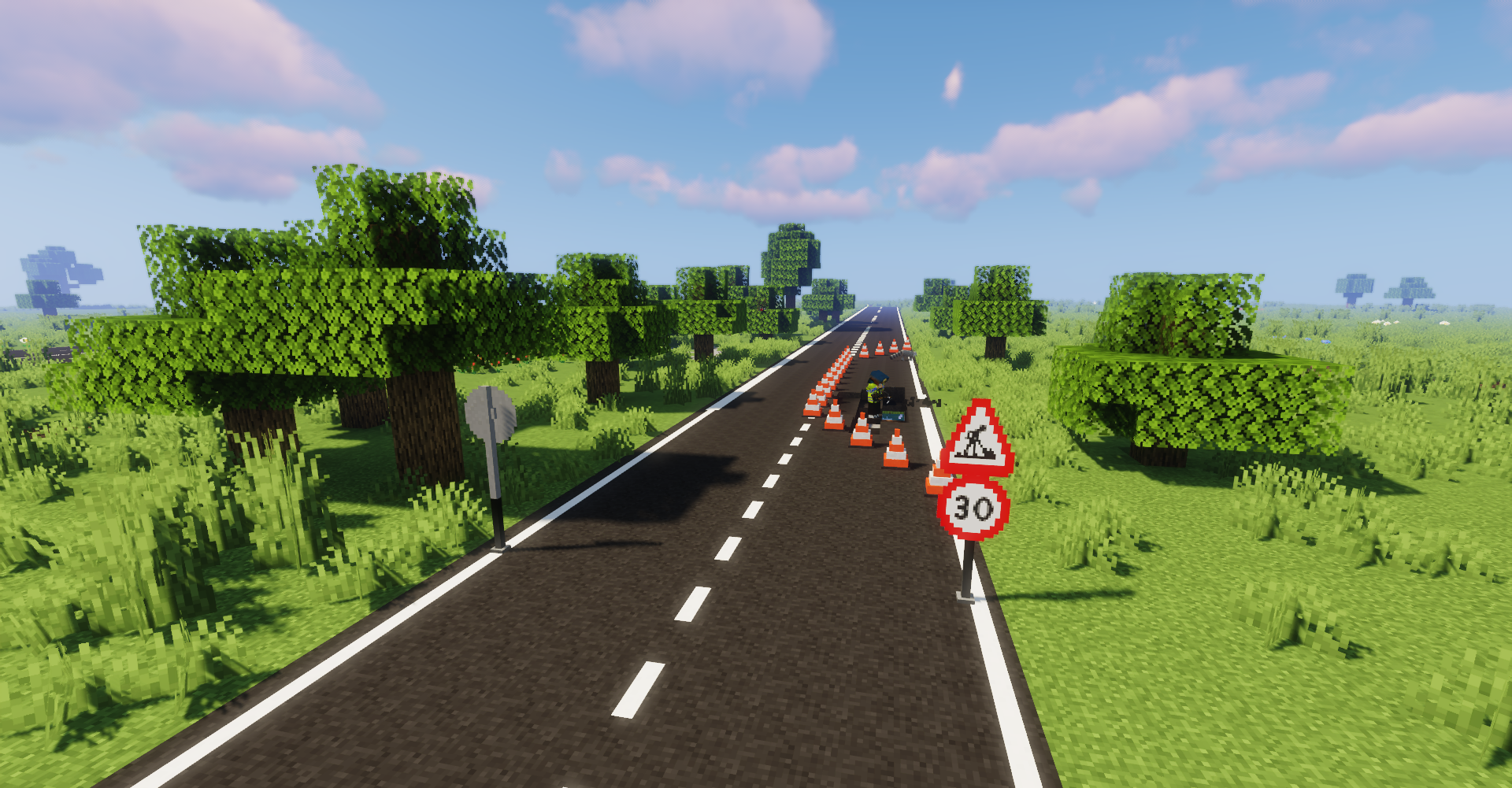 Saros Road Signs for Minecraft 1.19.4