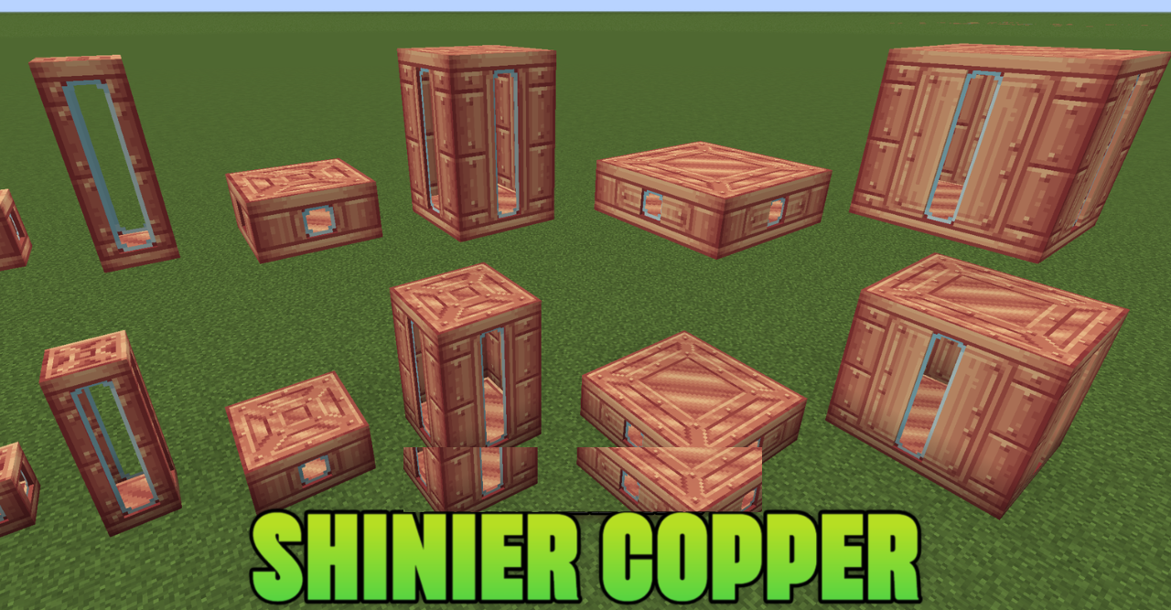 Shinier Copper for Minecraft 1.21.9