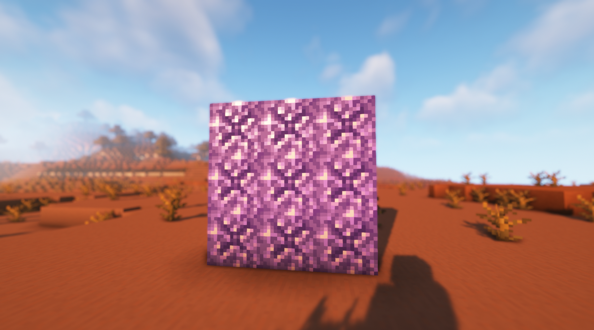 Silk Touch Budding Amethyst для Minecraft 1.21.10