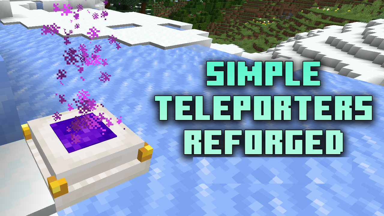 Simple Teleporters Reforged for Minecraft 1.21.11