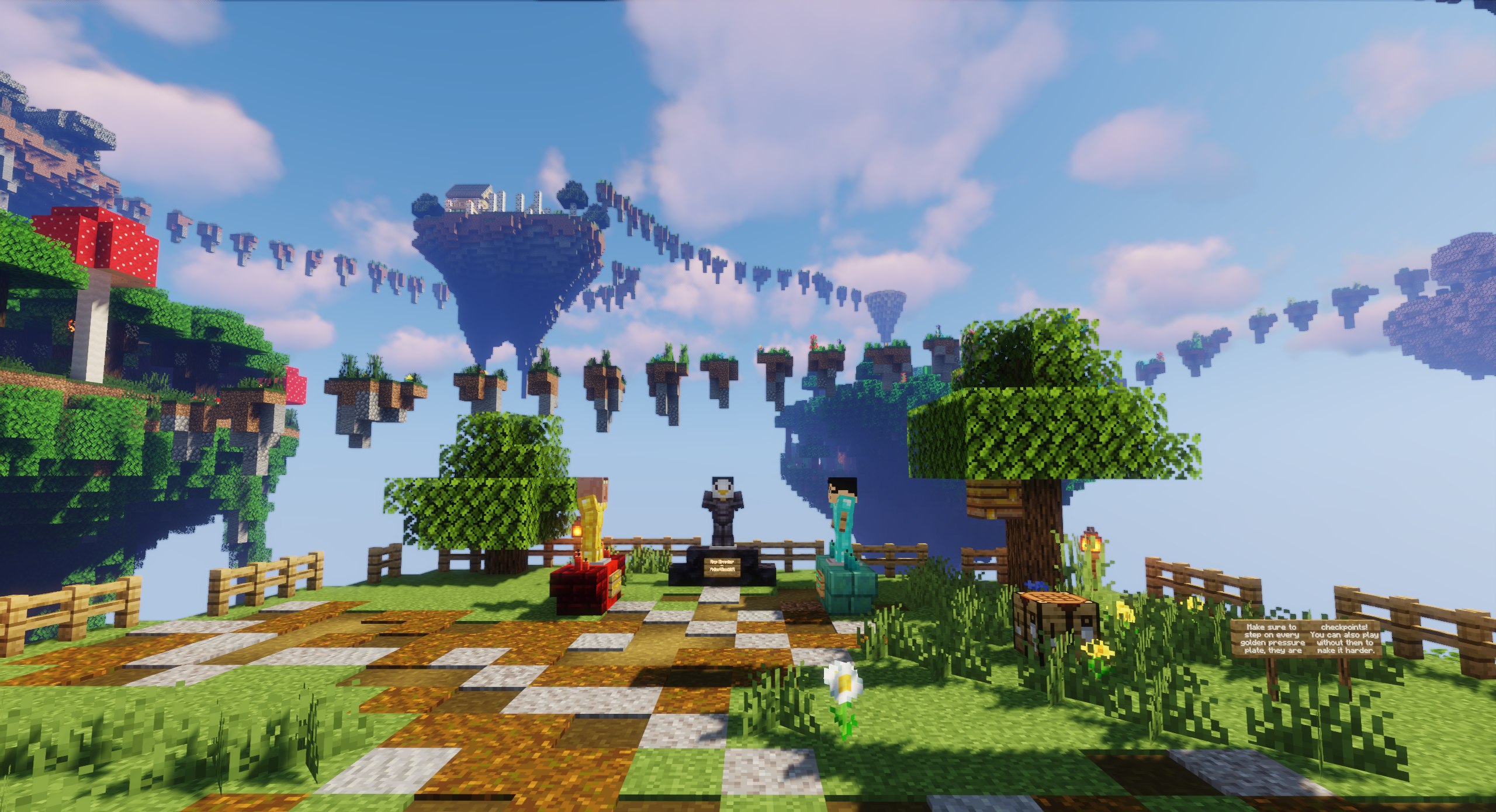 Skyland Parkour | Minecraft Map